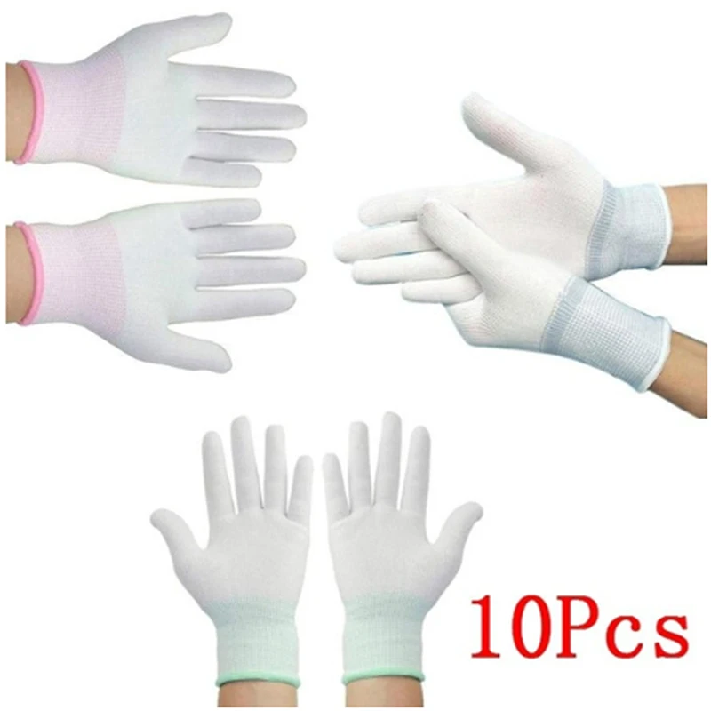 Guantes antiestáticos para trabajo electrónico, protectores de manos ...