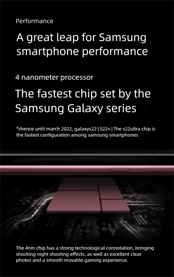 Восстановленный смартфон Samsung Galaxy S22 Ultra 5G S22U 6,8 дюйма, 8 ...