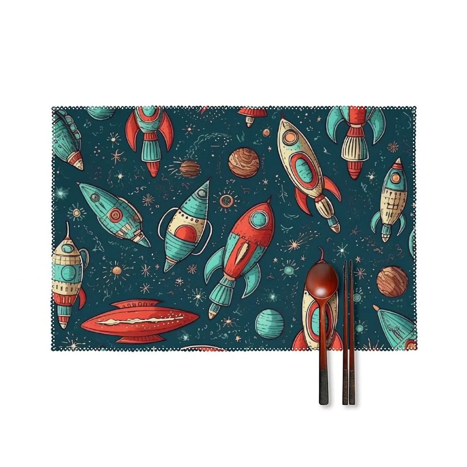 6PCS-Place-Mats-Set-Heat-Resistant-Placemats-for-Dining-Table-Washable ...