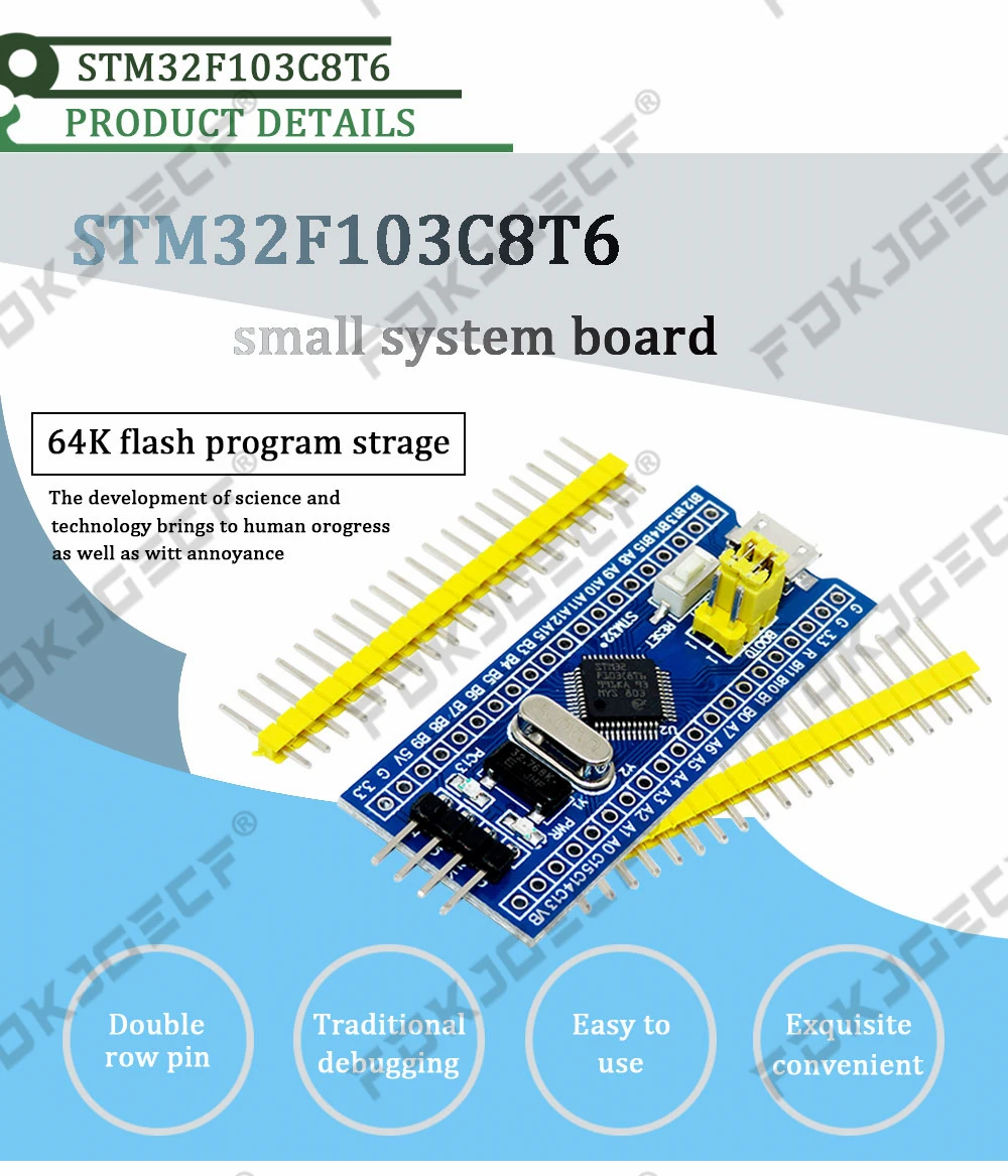 Módulo Placa Desenvolvimento Do Sistema Mínimo St-link V2 Mini Stm8 Simulator Download ...