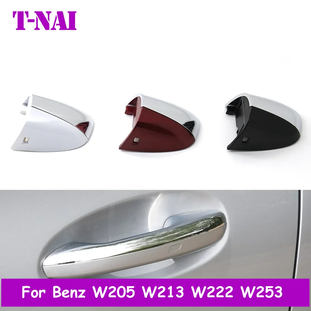 Car-Front-Left-Outside-Puller-Door-Handle-Caps-Trim-Cover-For-Mercedes ...