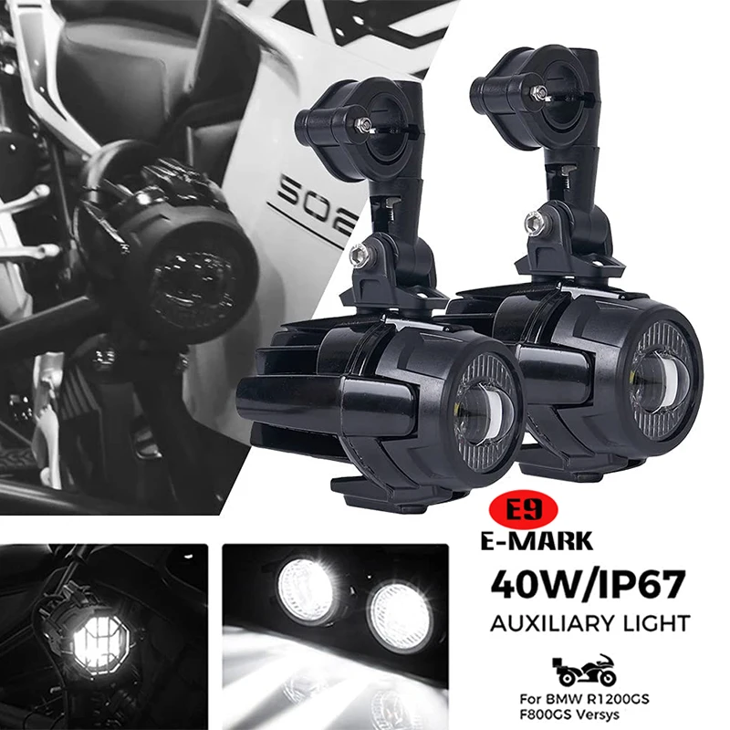 Motorcycle Front Fog Light Led Driving Lights Parts For BMW R1200GS R ...