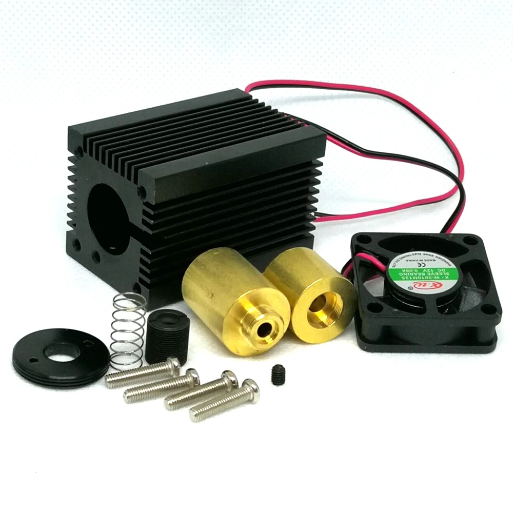 Laser Diode Housing 30x50mm 9.0mm for 405nm-450nm To-5 Laser Module LD ...