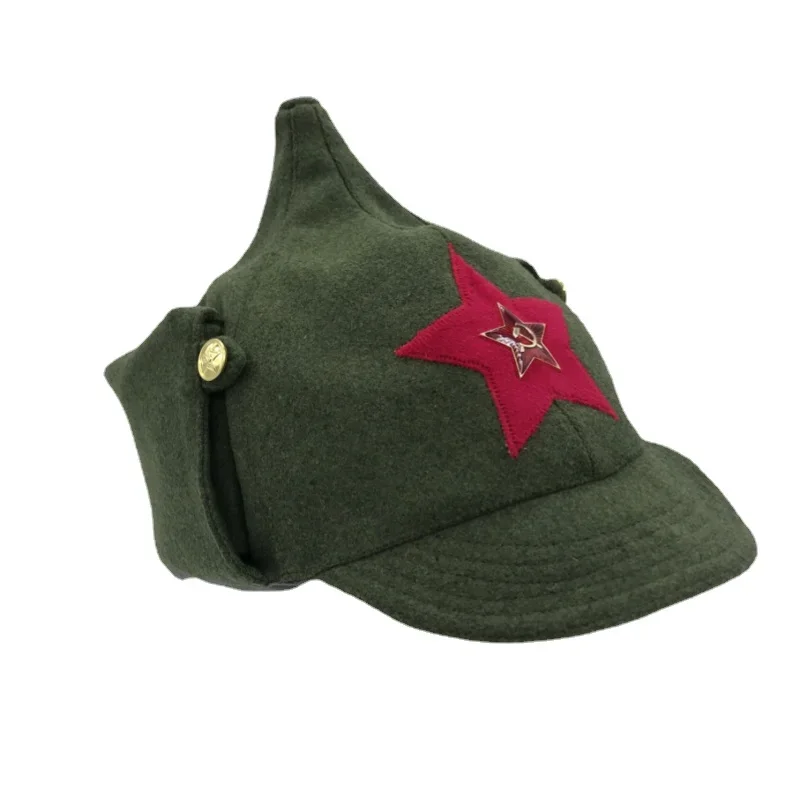 Budenovka Woolen Broadcloth Helmet USSR Red Army Cavalry Commander ...