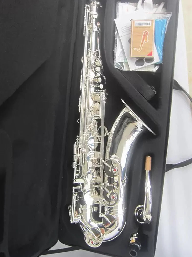 Silver classic Mark vi professional tenor saxophone all silver ...
