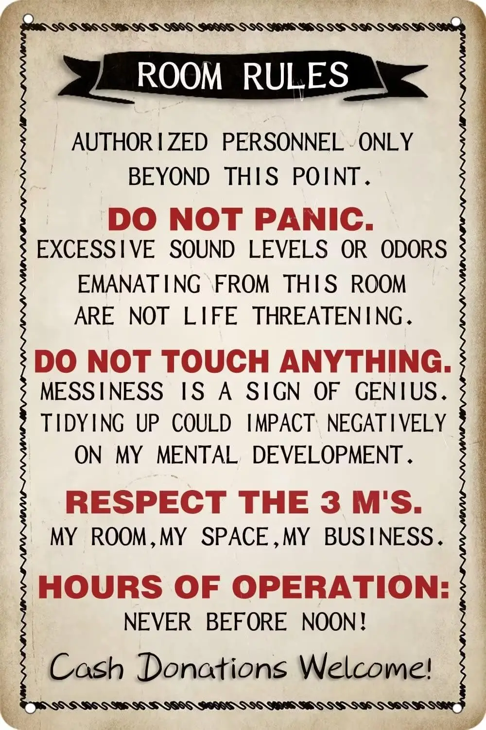 Funny-Room-Rules-Tin-Sign-for-Boys-Girls-Bedroom-Door-Decor-Rules-Signs ...