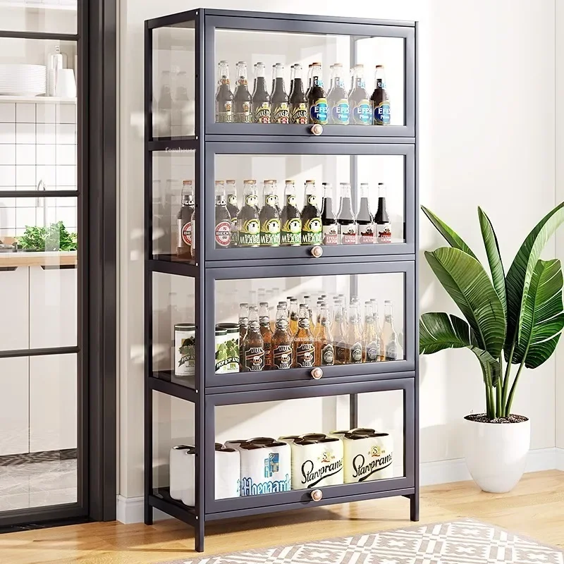 Vitrina-acr-lica-moderna-mueble-de-Bar-vitrinas-de-almacenamiento-luz ...