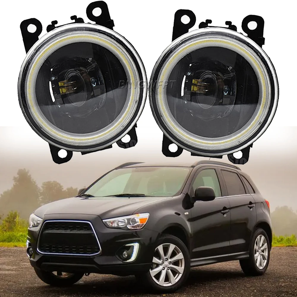 DRL Fog Light For Mitsubishi Outlander Sport RVR ASX 2011 2012 2013 ...