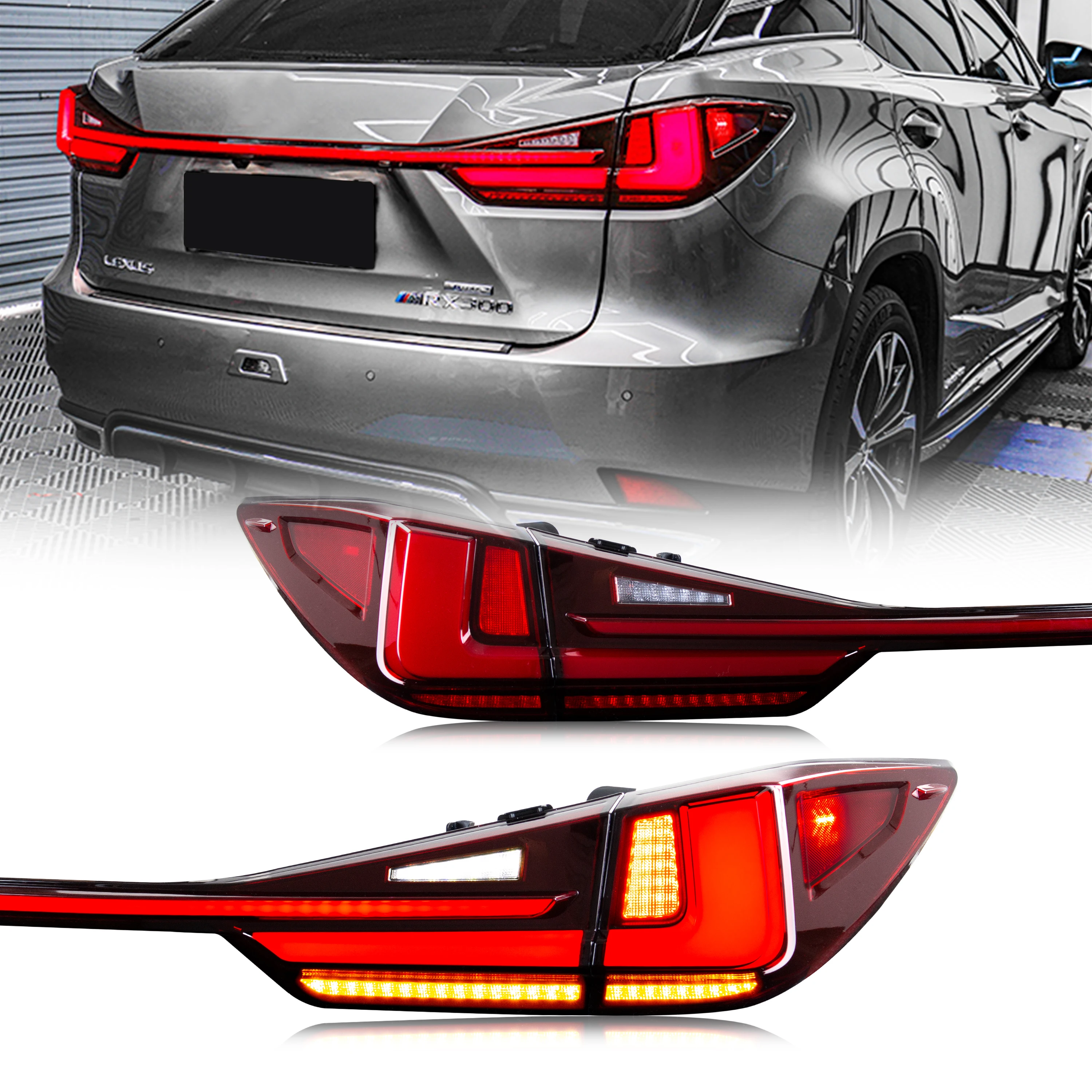 LED-Tail-Lights-with-Trunk-Lamp-for-Lexus-RX350-RX350H-2016-2021 ...