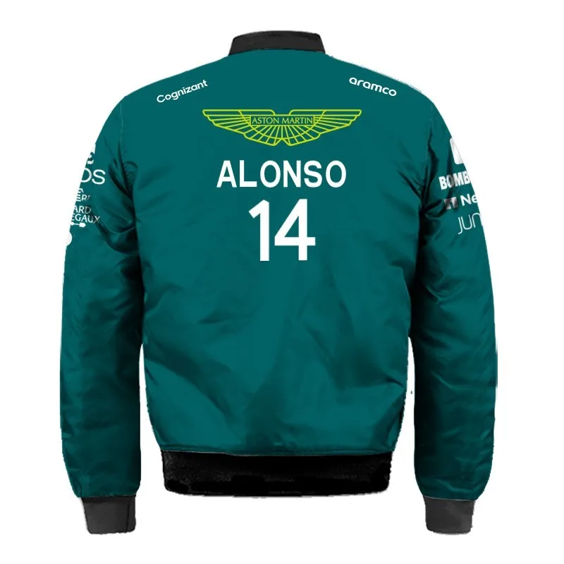 Official Aston Martin Jacket Coat AMF1 2023 Mens 14 Fernando Alonso ...