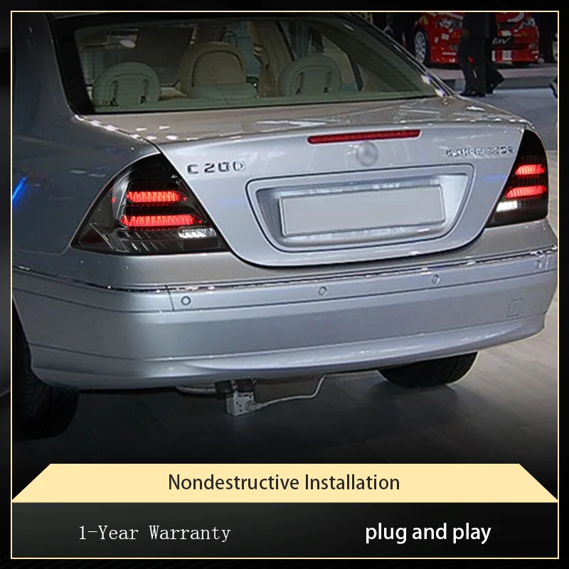 Car Lights For Benz 2000-2006 C180 C200 C230 C240 C320 Classic Design ...