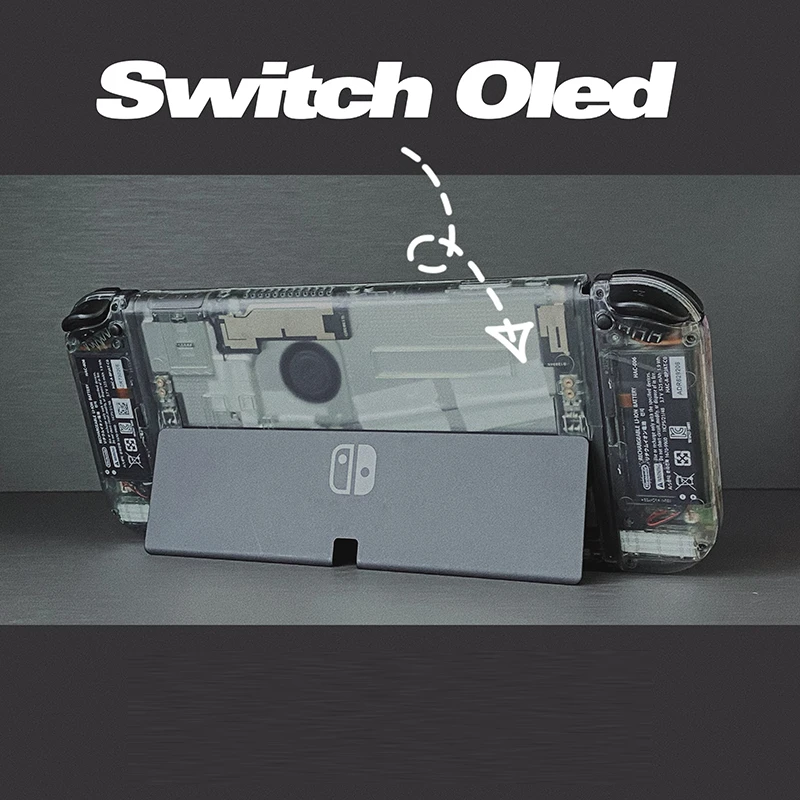 Shell For Nintend Switch Oled Back Plate For Ns Oled Console Back Case ...