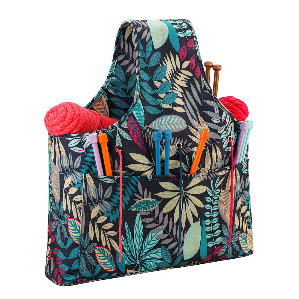 Knitting Storage Bag | Knitting Project Bag | Storage Organizer | Yarn ...