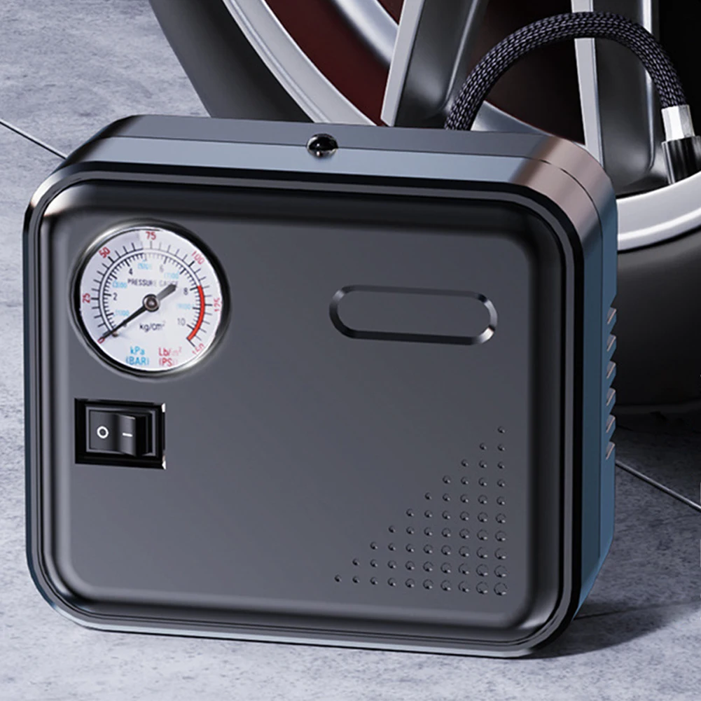 Wired-Tire-Inflator-Portable-Car-Air-Compressor-120W-DC12V-Electric ...