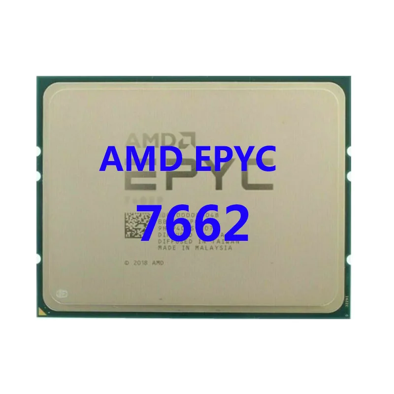 Amd Epyc Cpu 7662 2 Memory Channel Not Working 3.3ghz 64 Cores 225w 128 ...