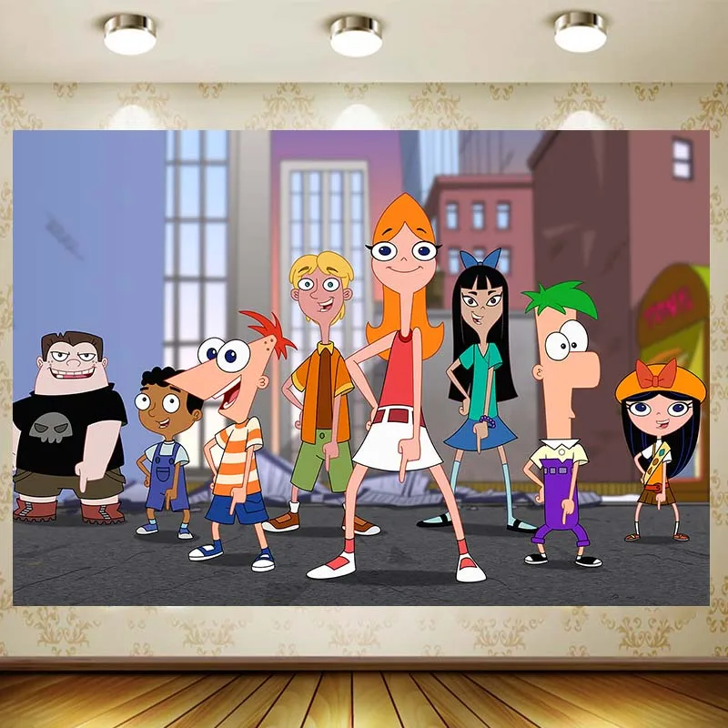Ferb And Phineas Background