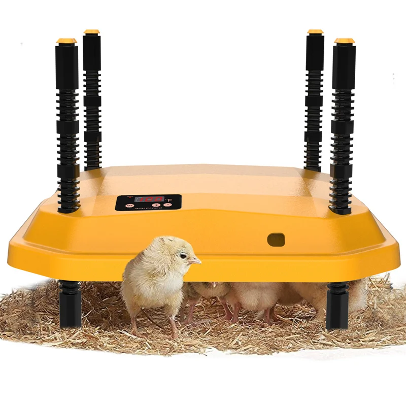 Electric-Chick-Brooder-Heating-Plate-Adjustable-Height-Chick-Cage ...