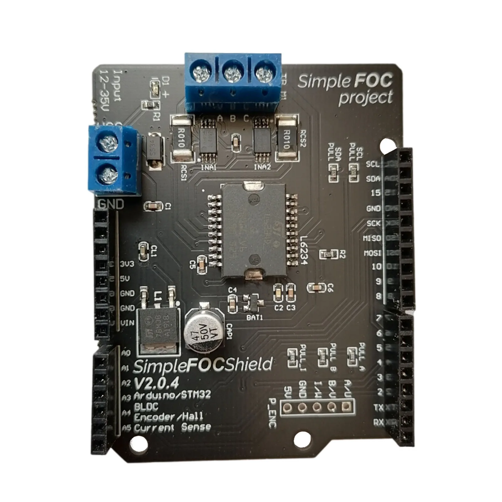 Simple-FOC-Drive-Board-V2-0-3-Motor-Drive-Board-Support-open-loop-speed ...