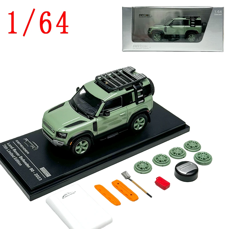 AR BOX Diecast 1/64 Scale Land Rover 90-2023 Suv Alloy Car Model Land ...