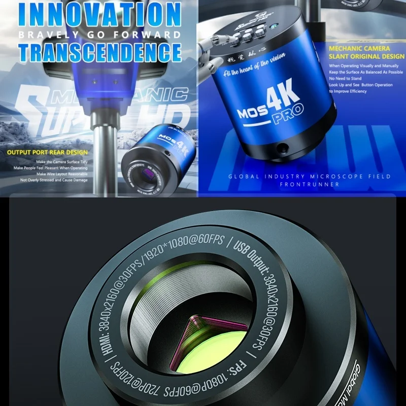 Mechanic MOS 4K PRO Microscope Camera 3840x2160 Resolution TF Storage ...