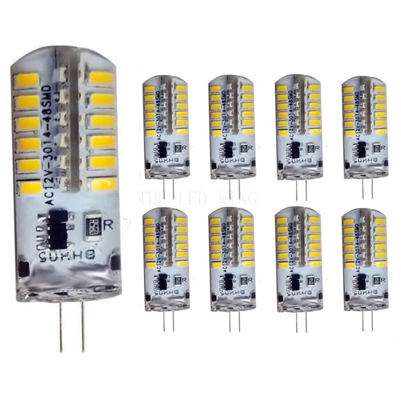10pcs G4 LED Lamp AC DC 12V Lampada LED Bulb G4 3014 2835 Chip Light ...