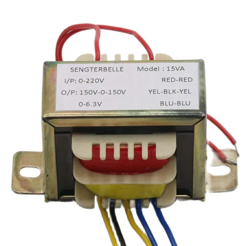 15W-Dual-150V-Single-6-3V-Power-Supply-Transformer-For-6N3-Tube ...