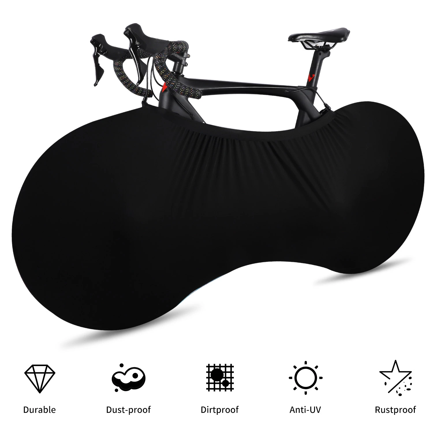 Bike Protector Cover MTB Road Bicycle Protective Gear Anti-dust Wheels ...