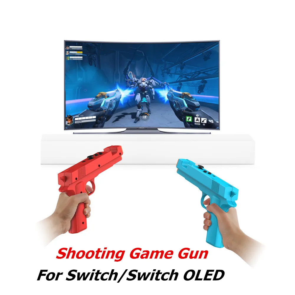 Shooting-Game-Gun-Controller-Compatible-with-Switch-Switch-OLED-Joy-Con ...