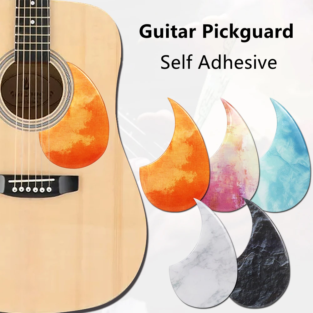 40/41" Professional Folk Acoustic Guitar Pickguard Plate Drop Shaped ...