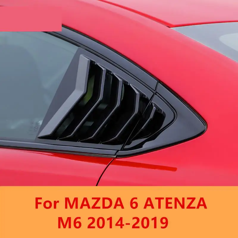 For Mazda 6 Atenza M6 2014-2019 Rear Window Louver Modification False ...