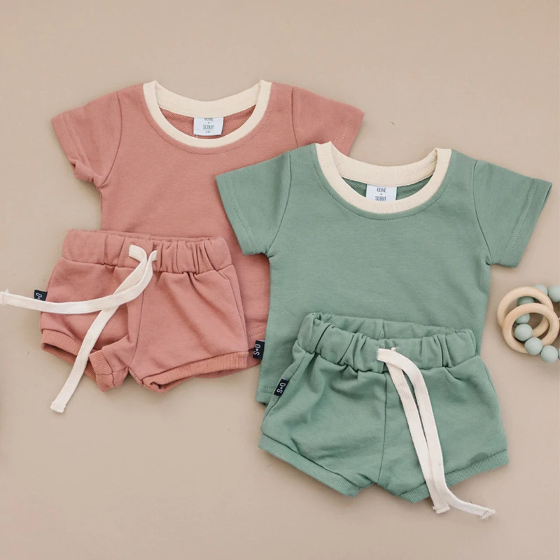 FOCUSNORM-2pcs-Toddler-Baby-Boys-Girls-Summer-Clothes-Sets-0-3Y-Color ...