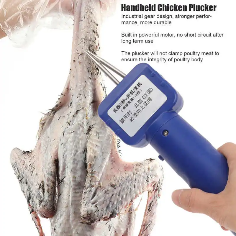 Handheld Electric Chicken Plucker Poultry Feather Plucker Machine Duck ...