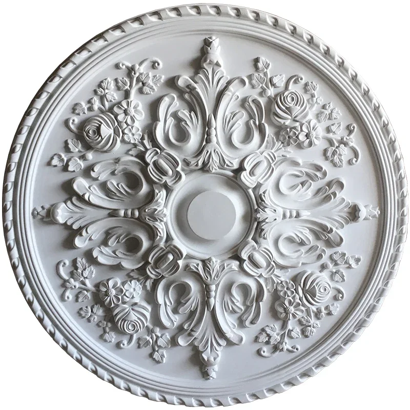 Chandelier-Ceiling-Plate-Decor-Rosette-D800mm-PU-Decorative-Ceiling ...