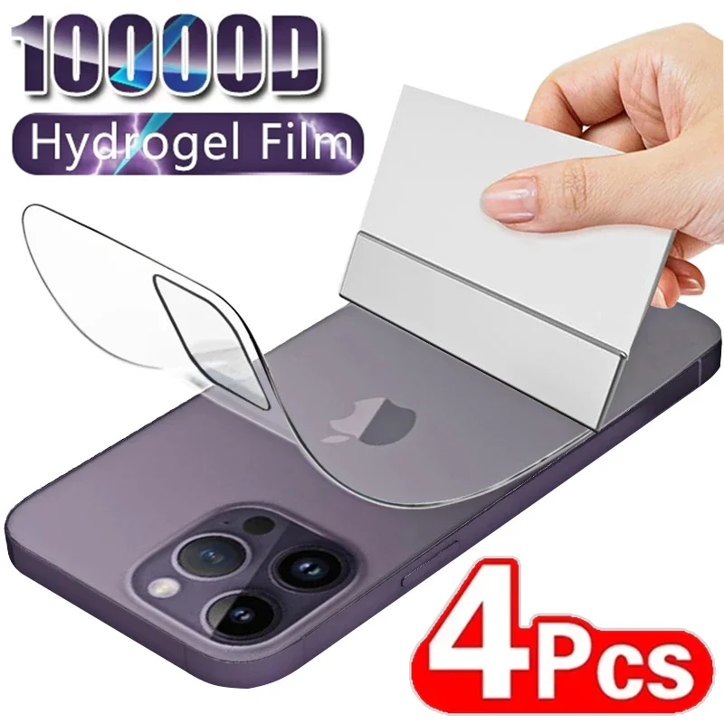 Hydrogel Zurück Film für iPhone 13 11 12 14 Pro Max 7 8 14 Plus Screen ...