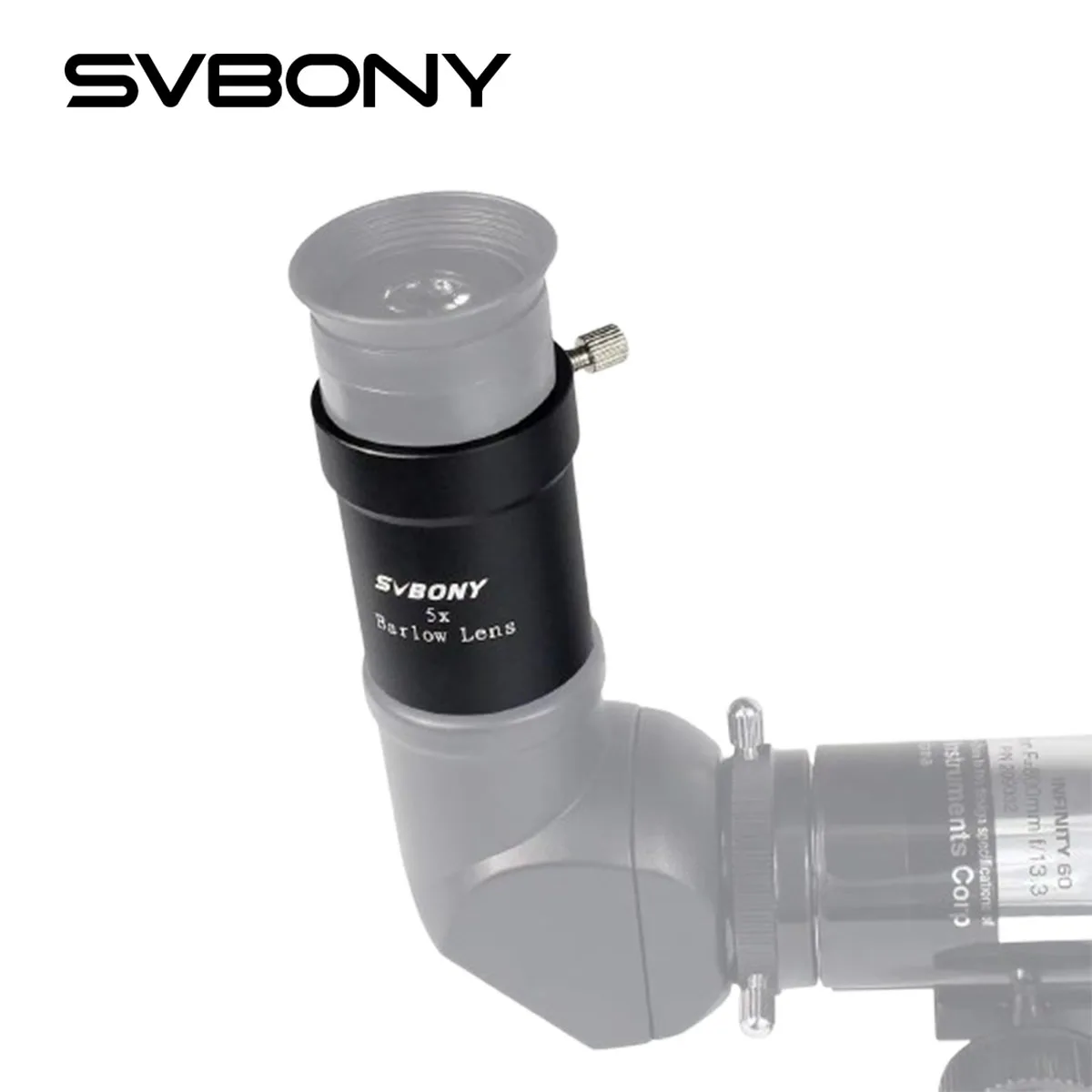 SVBONY Telescope Barlow Lens,1.25 Inch Telescope Accessory,Fully Metal ...