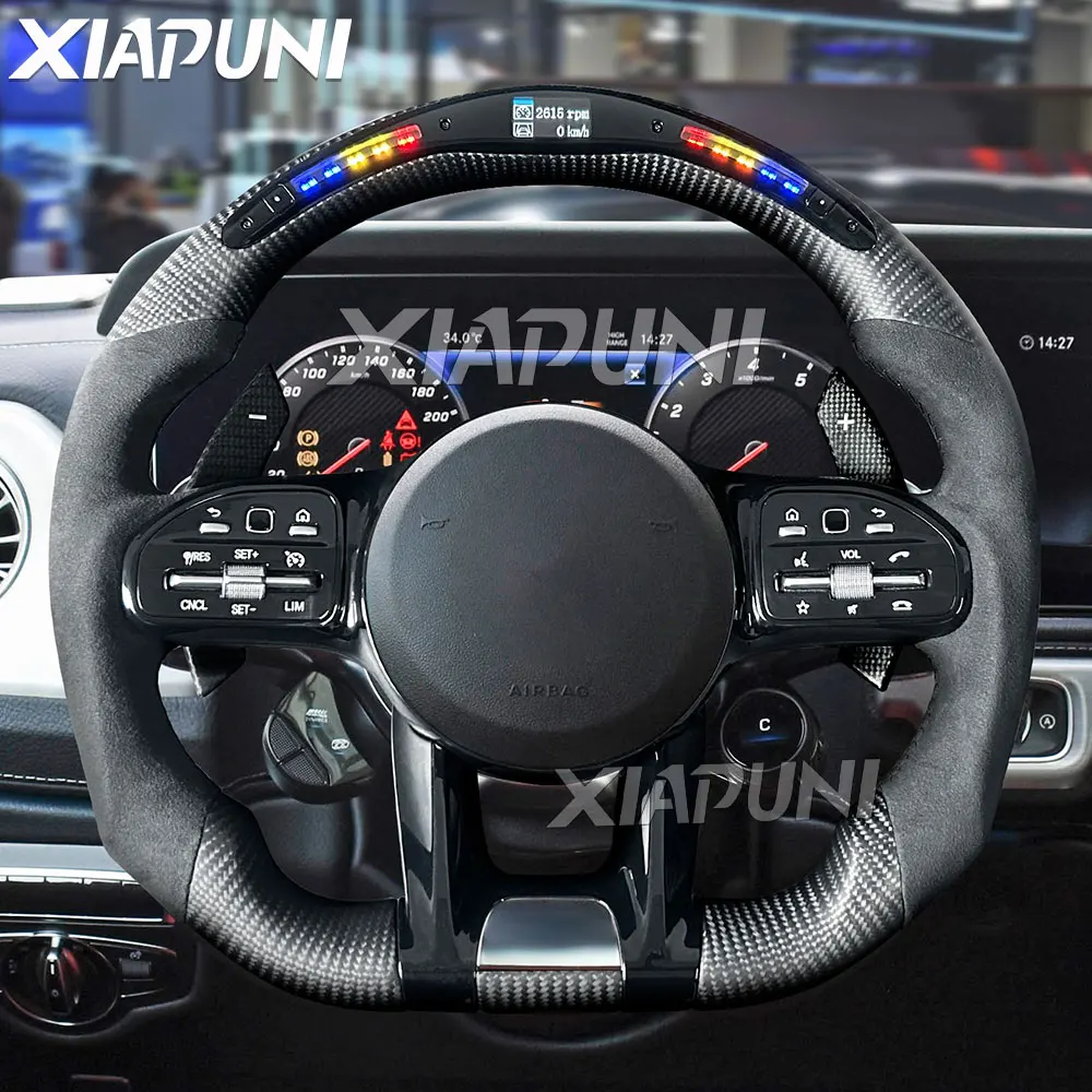 Volante-de-corrida-personalizado-LED-volante-para-benz-Mercedes-AMG-C63 ...