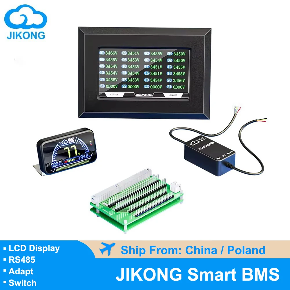 JIKONG-BMS-Accessory-4-3-inch-2-inch-LCD-Display-RS485-CAN-Connects-BMS ...