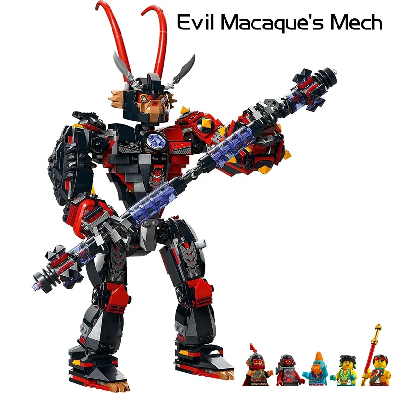 Monkie-Kid-Series-Evil-Macaque-s-Mech-Monkey-King-Gold-Machine-Armor ...