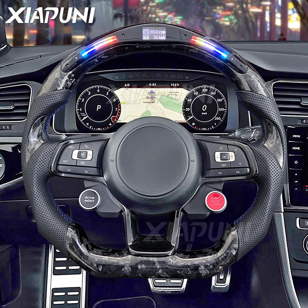 For VW Steering Wheel Golf 7 MK7 Mk7.5 GTI Scirocco Polo GTS R Line ...