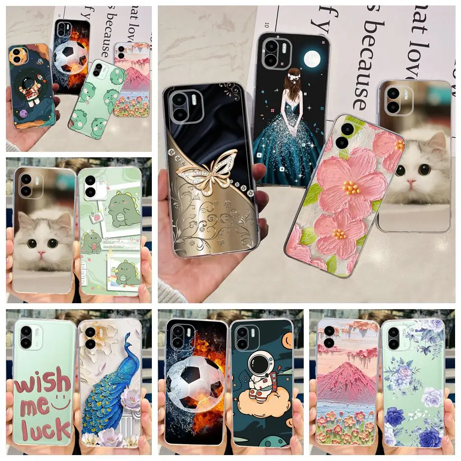 For-Xiaomi-Redmi-A2-Case-Redmi-A2-New-Fashion-Painted-Cover-Clear ...