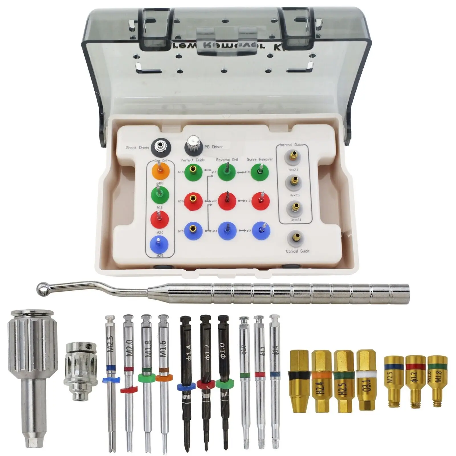 Dental-Implant-Fractured-Broken-Screw-Remover-Kit-Surgical-Drill ...