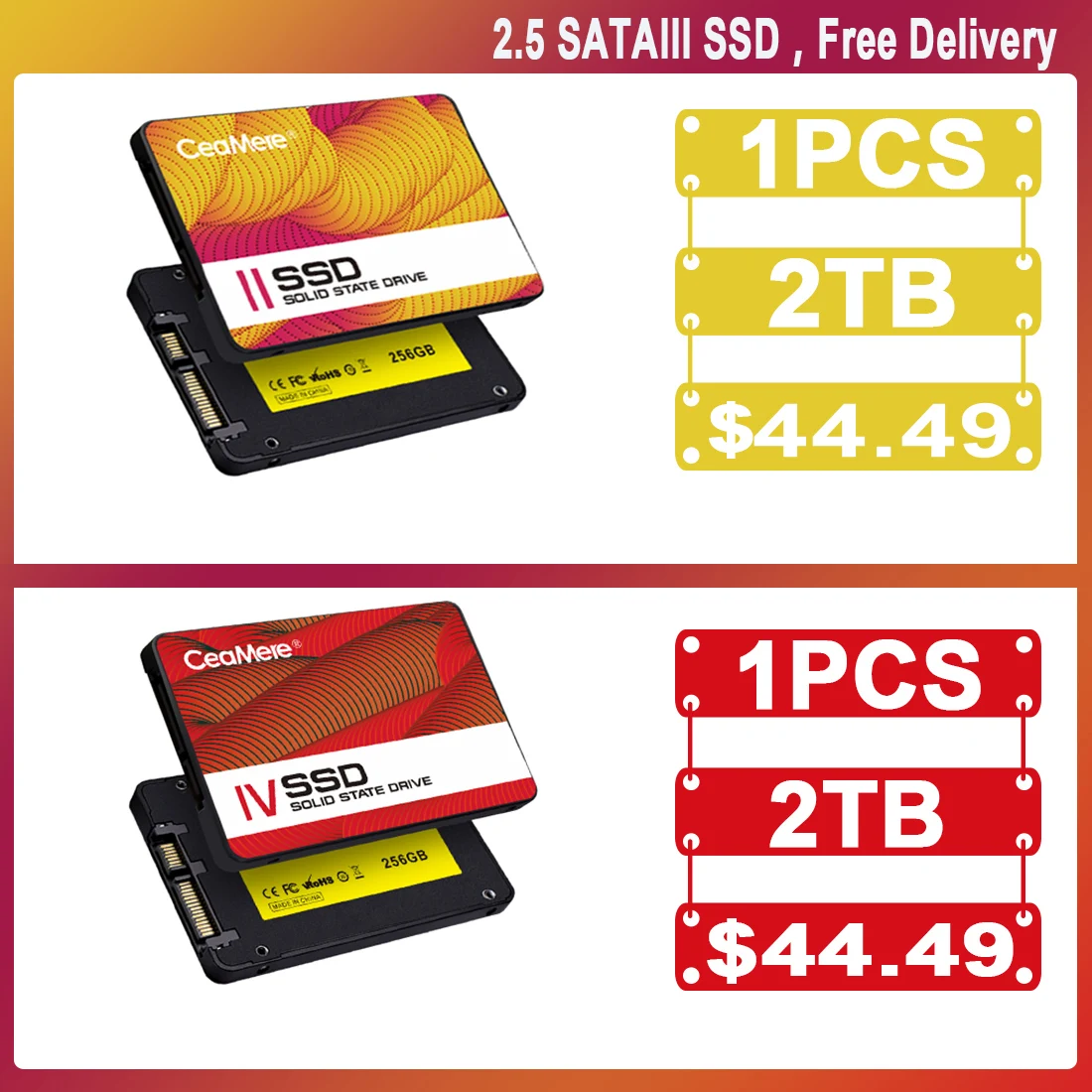 1PCS-CeaMere-Ssd-2TB-2-5-SSD-SATA-Hard-Drive-Disk-1TB-4TB-Internal ...