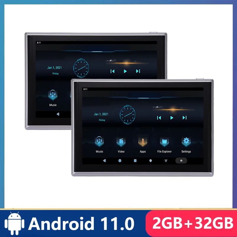 Monitor-multifuncional-Touch-Screen-do-carro-Android-11-0-Video-Player ...