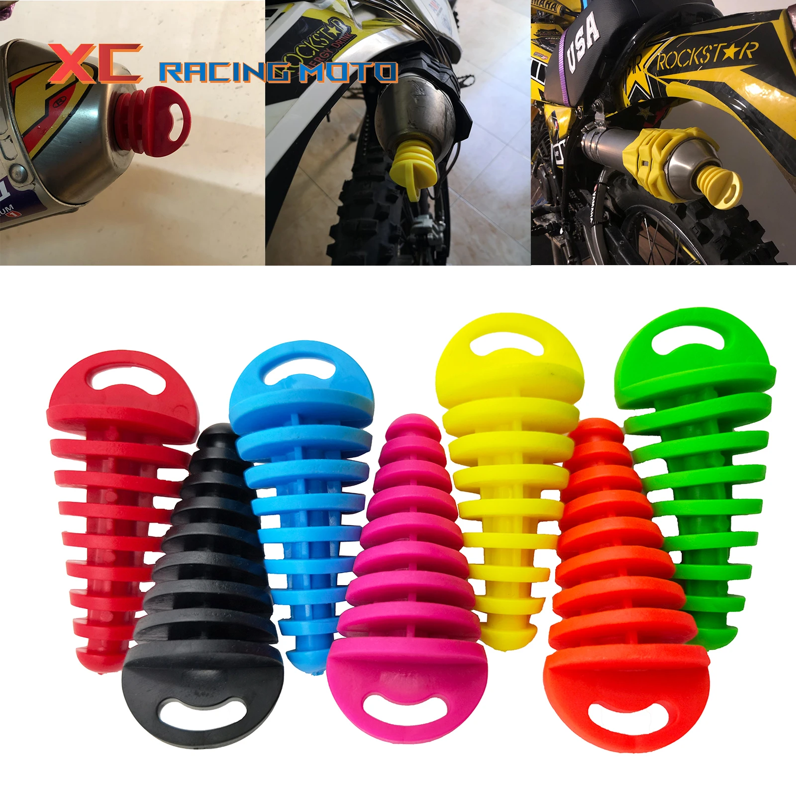 Exhaust-Pipe-Plug-Motorcycle-Motocross-Tailpipe-PVC-Air-Bleeder-Plug ...