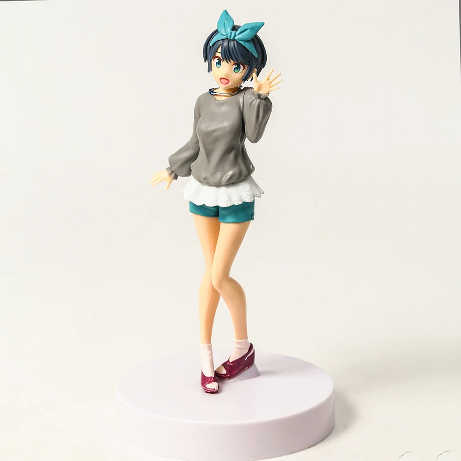 19cm Rent A Girlfriend Sarashina Ruka PVC Figure Collection Model Toy ...