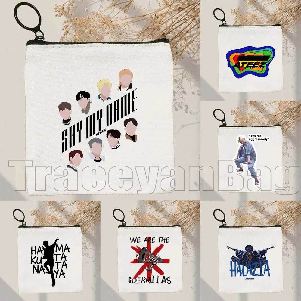ATEEZ HALA Letter Print Korean Style Kpop Harajuku Fashion SayMyName ...