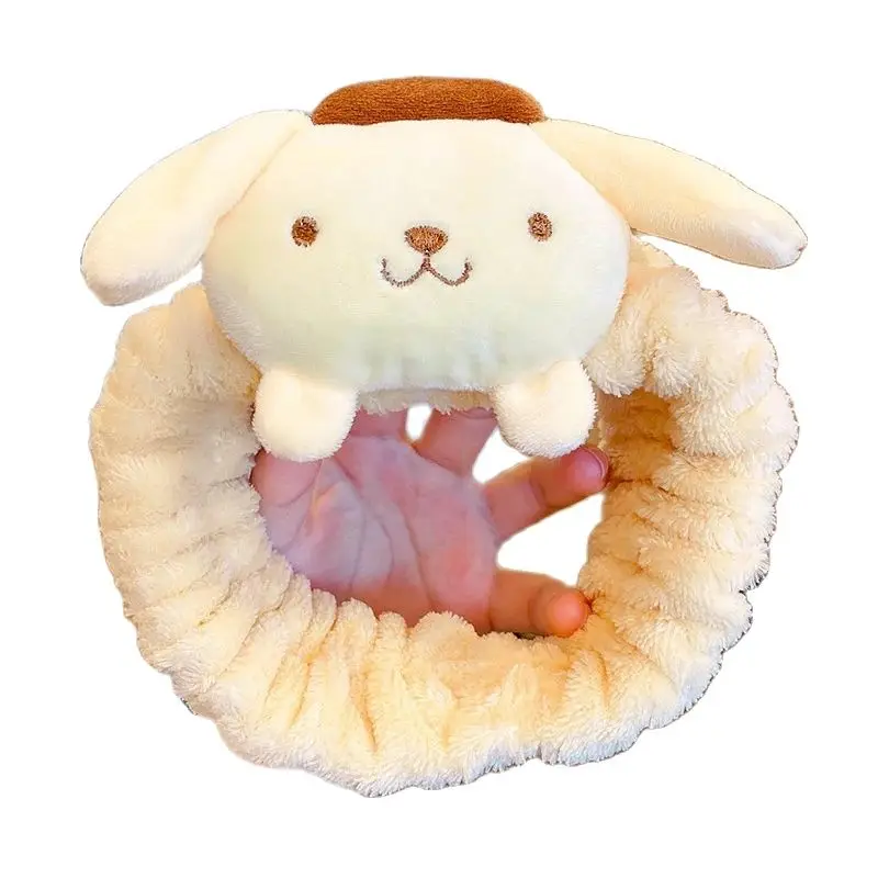 MINISO-Sanrio-Plush-Hair-Hoop-Cinnamoroll-Kuromi-Non-Slip-Elastic ...