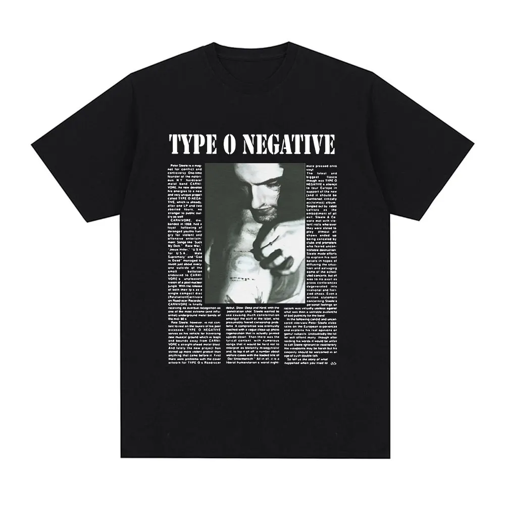 Type-O-Negative-T-Shirt-Men-Women-Clothing-Gothic-Metal-Rock-Band-T ...