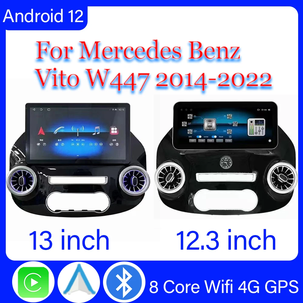 Android-Car-For-Mercedes-Benz-Vito-W447-2014-2022-Autoradio-Carplay-GPS ...