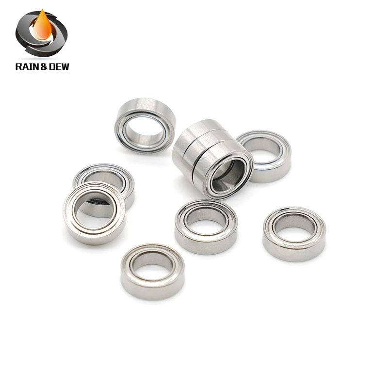 10Pcs-10X18X5-Bearing-S61810ZZ-ABEC-7-Stainless-Steel-Ball-Bearing ...